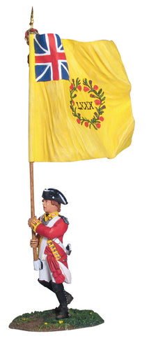 17890 - British 80th Foot Flagbearer, Regimental Color - The History Store