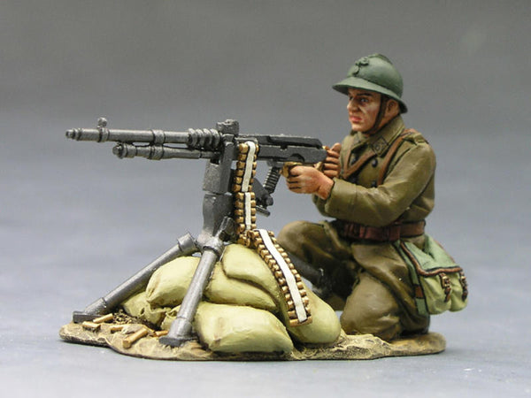 FOB018 French Soldier Machine Gunner - The History Store