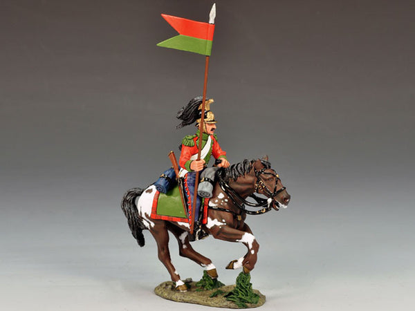 RTA054 Dragoon with Lance Held Up - The History Store