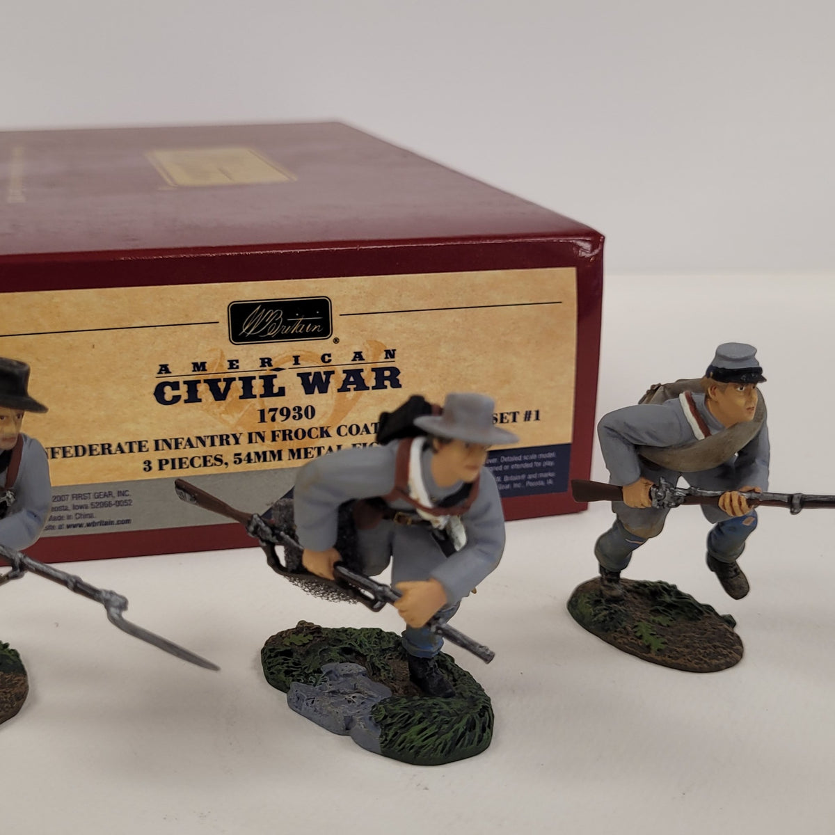 17930 - Confederate Infantry in Frock Coats Charging Set #1 – The ...