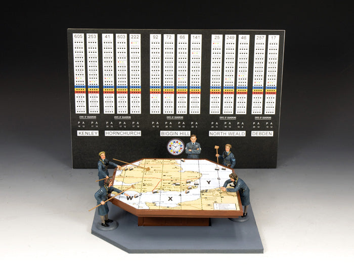 RAF081 - 'Battle of Britain Operations Room' Set – The History Store