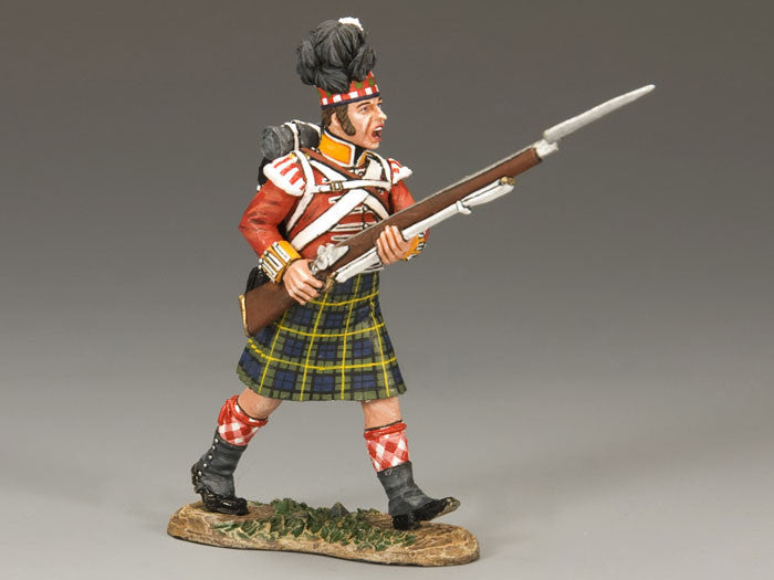 NA210 Gordon Highlander Advancing – The History Store