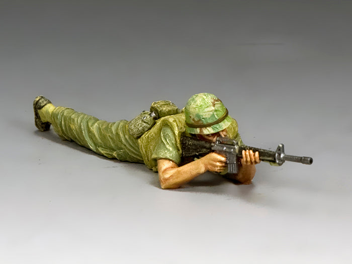 VN012 Marine Lying Prone Firing – The History Store
